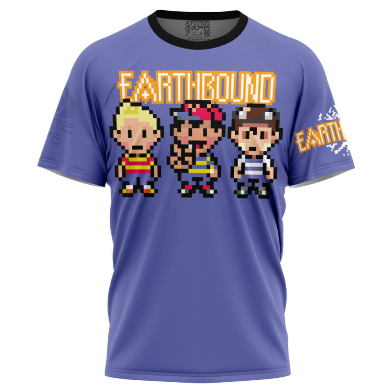 Character Sprites Earthbound T-Shirt - Curvy Glams