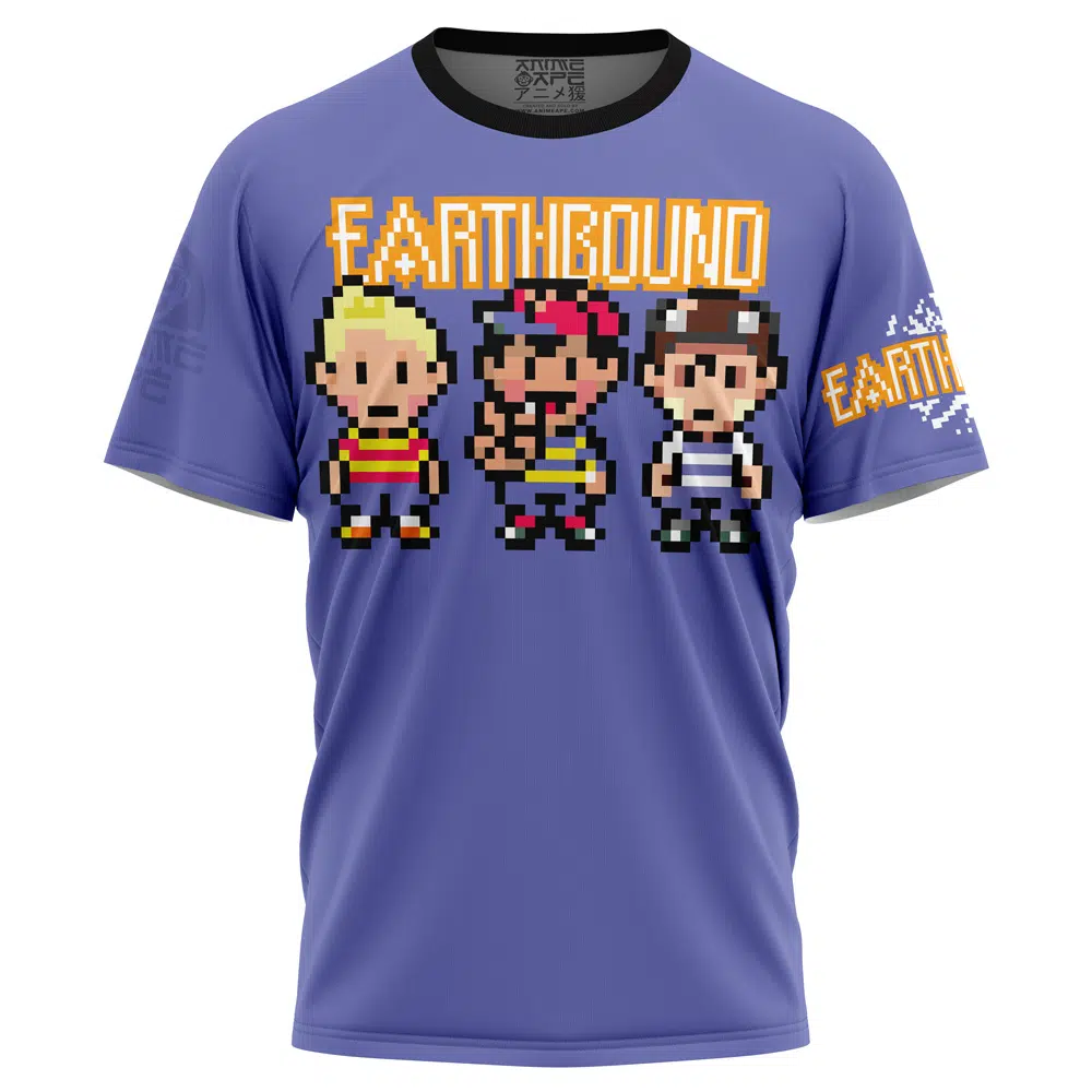 Character Sprites Earthbound T-Shirt - Curvy Glams