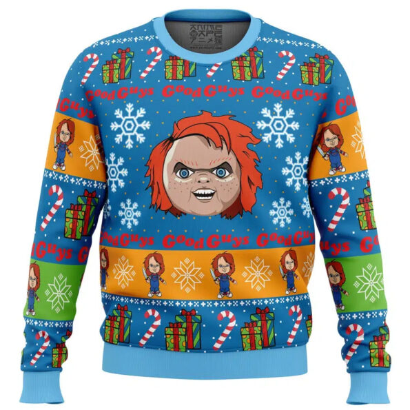 Good Guys Chucky Ugly Christmas Sweater – Curvy Glams