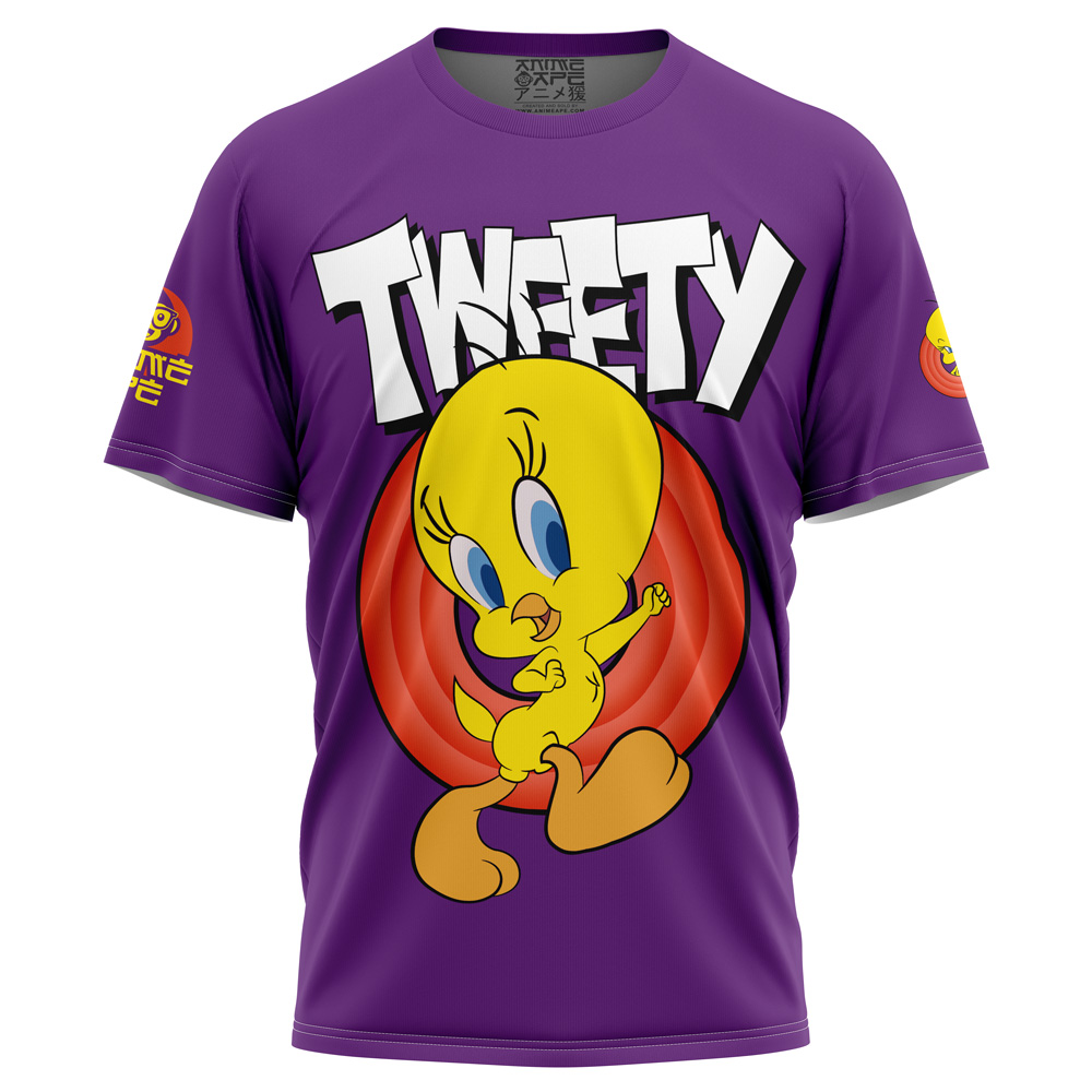 Tweety Purple Looney Tunes T-Shirt - Curvy Glams