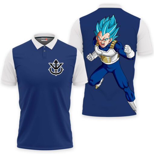 Vegeta Blue Polo Shirt Gift Idea – Curvy Glams