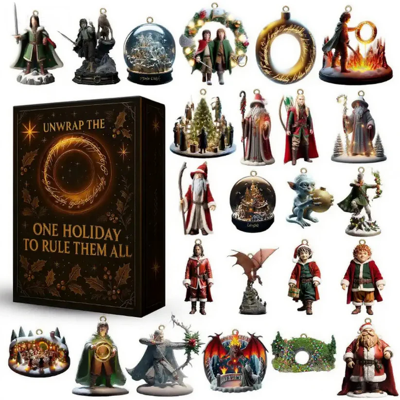 Mystical Realm Figures Christmas Tree Ornament Collection - 2025 Deluxe ...