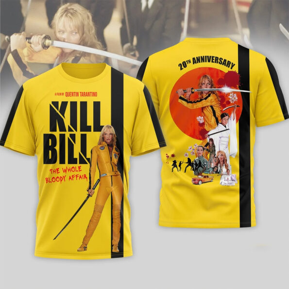 Kill Bill The Whole Bloody Affair 20th Anniversary T-Shirt - Curvy Glams