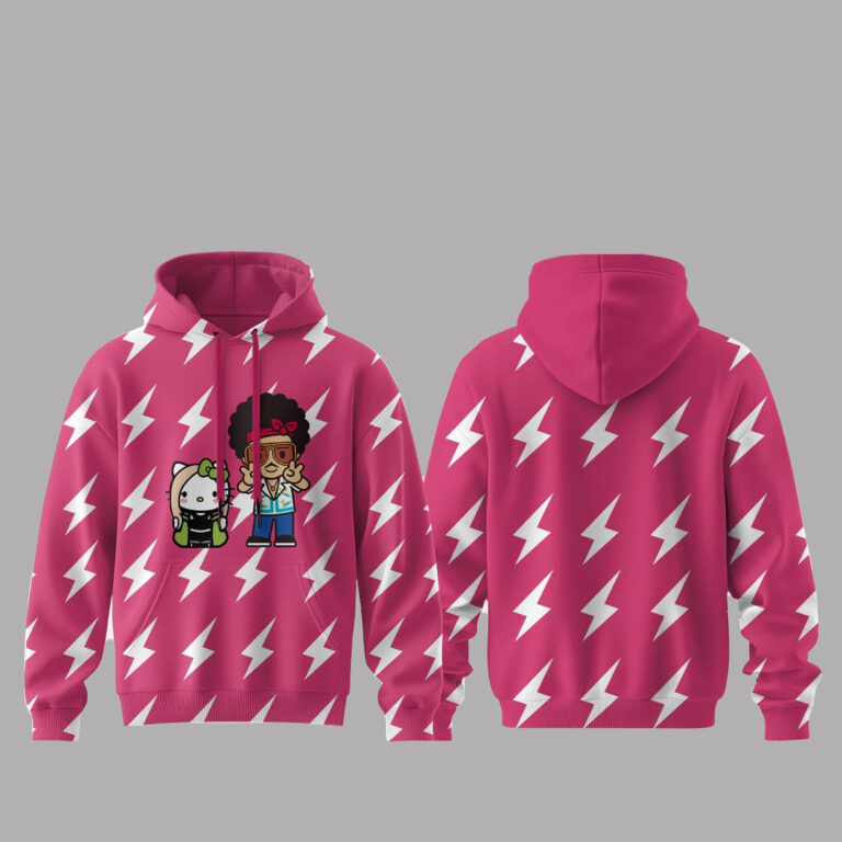 Bruno Mars x Hello Kitty Hoodie - Curvy Glams