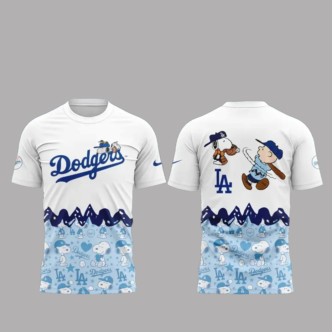 Los Angeles Dodgers x Snoopy Shirt - Curvy Glams