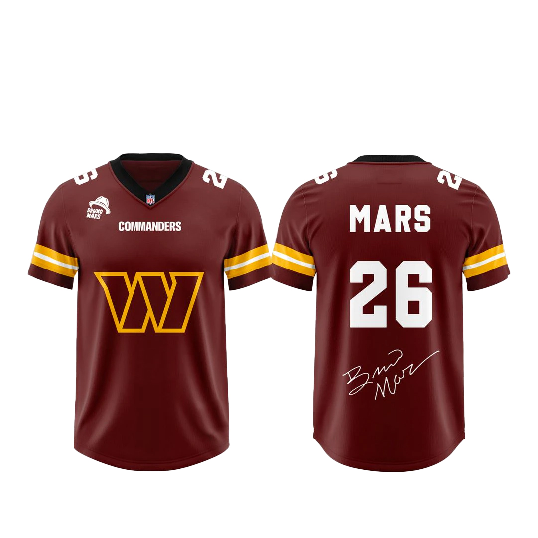 Dallas Cowboys x Bruno Mars The Romantic Tour 2026 Football Jersey ...